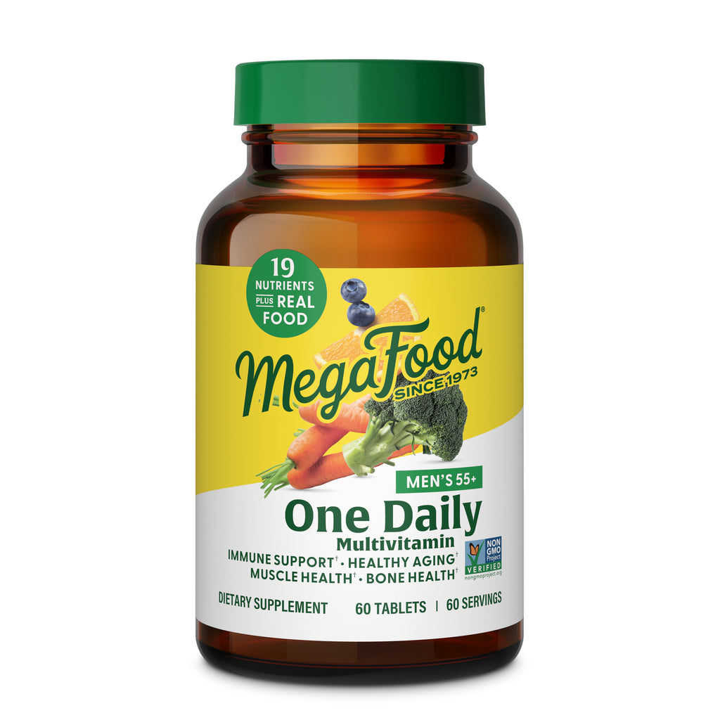 Men Over 55 One Daily Multivitamin For Men Over 55 Megafood