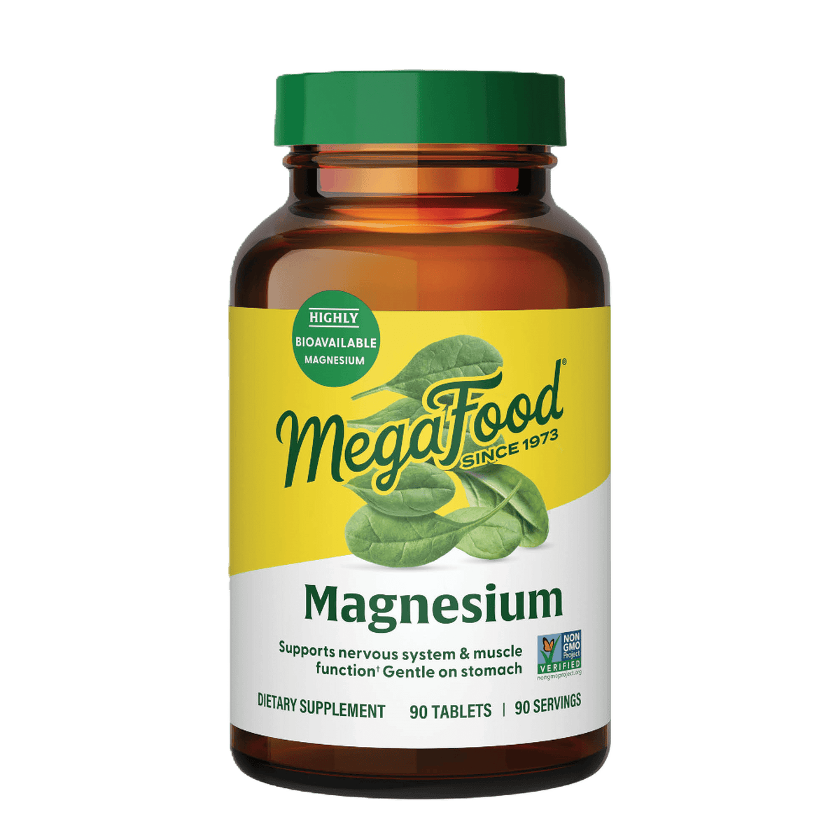 Magnesium Supplement | Magnesium Pills 50 mg | MegaFood