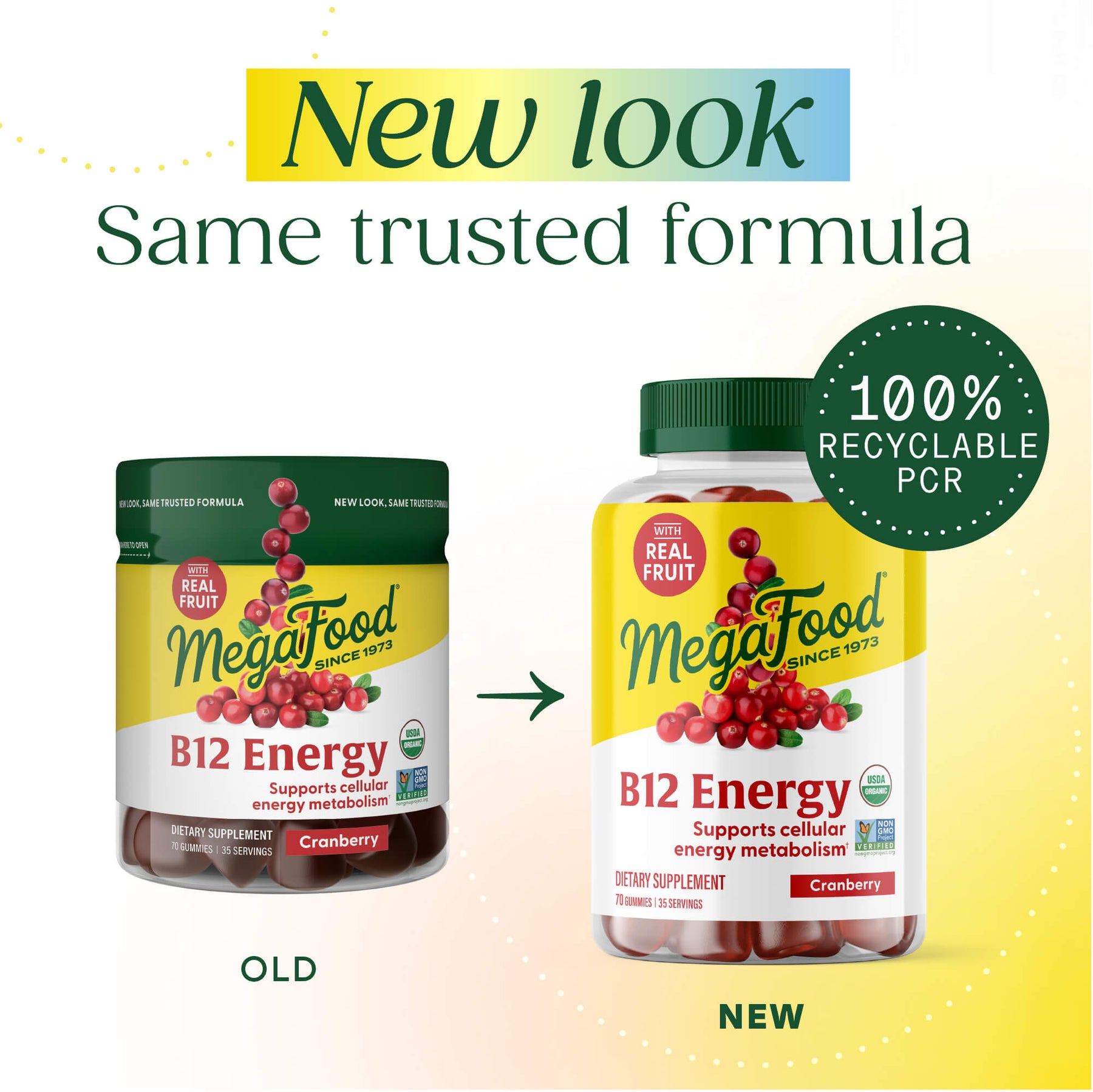 B12 Energy Gummies - Cranberry | Immune Health | MegaFood