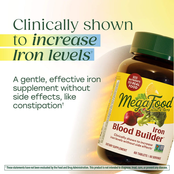 Blood Builder® | Vegan Iron Supplement | MegaFood