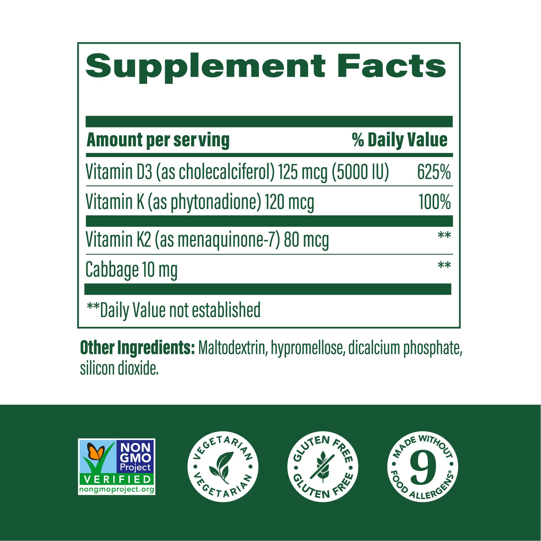 Vitamin D3 5000 IU | MegaFood