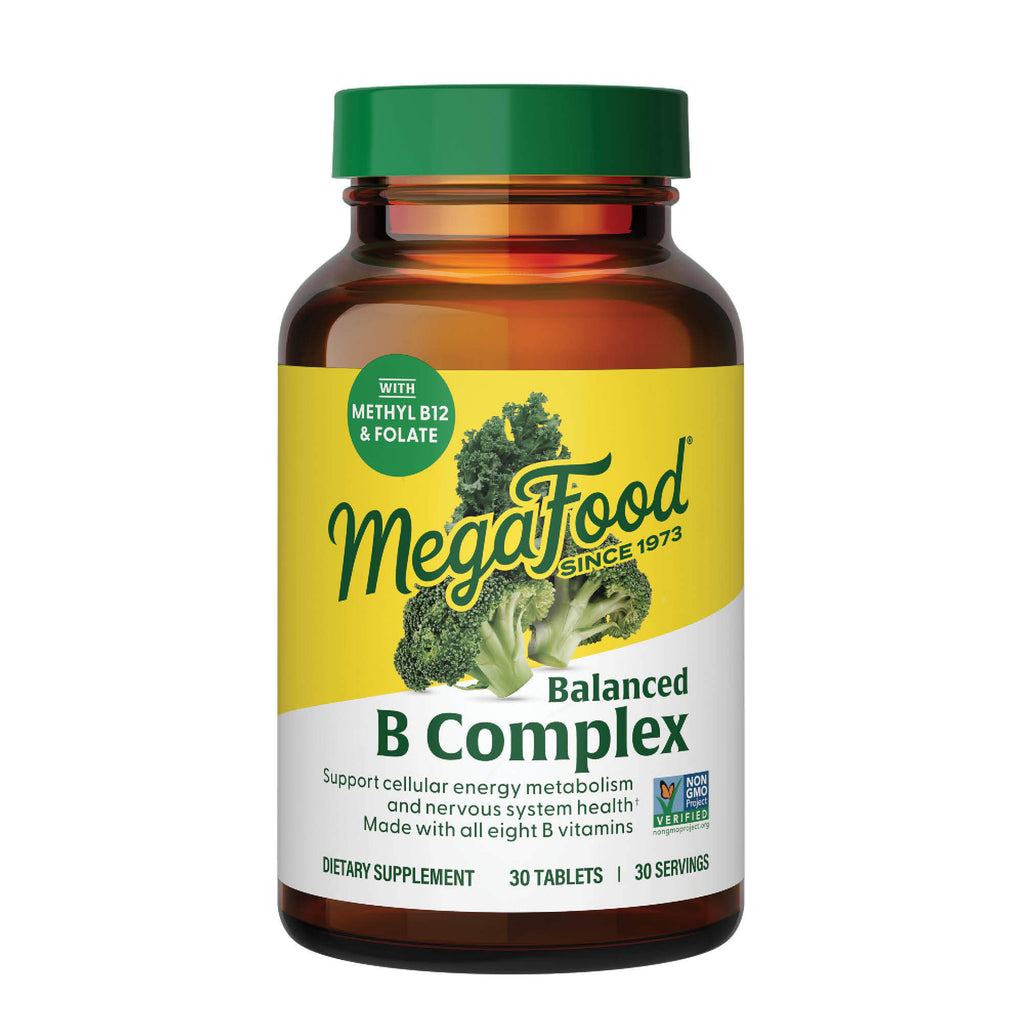 Balanced B Complex | Promotes Healthy Energy Levels | MegaFood