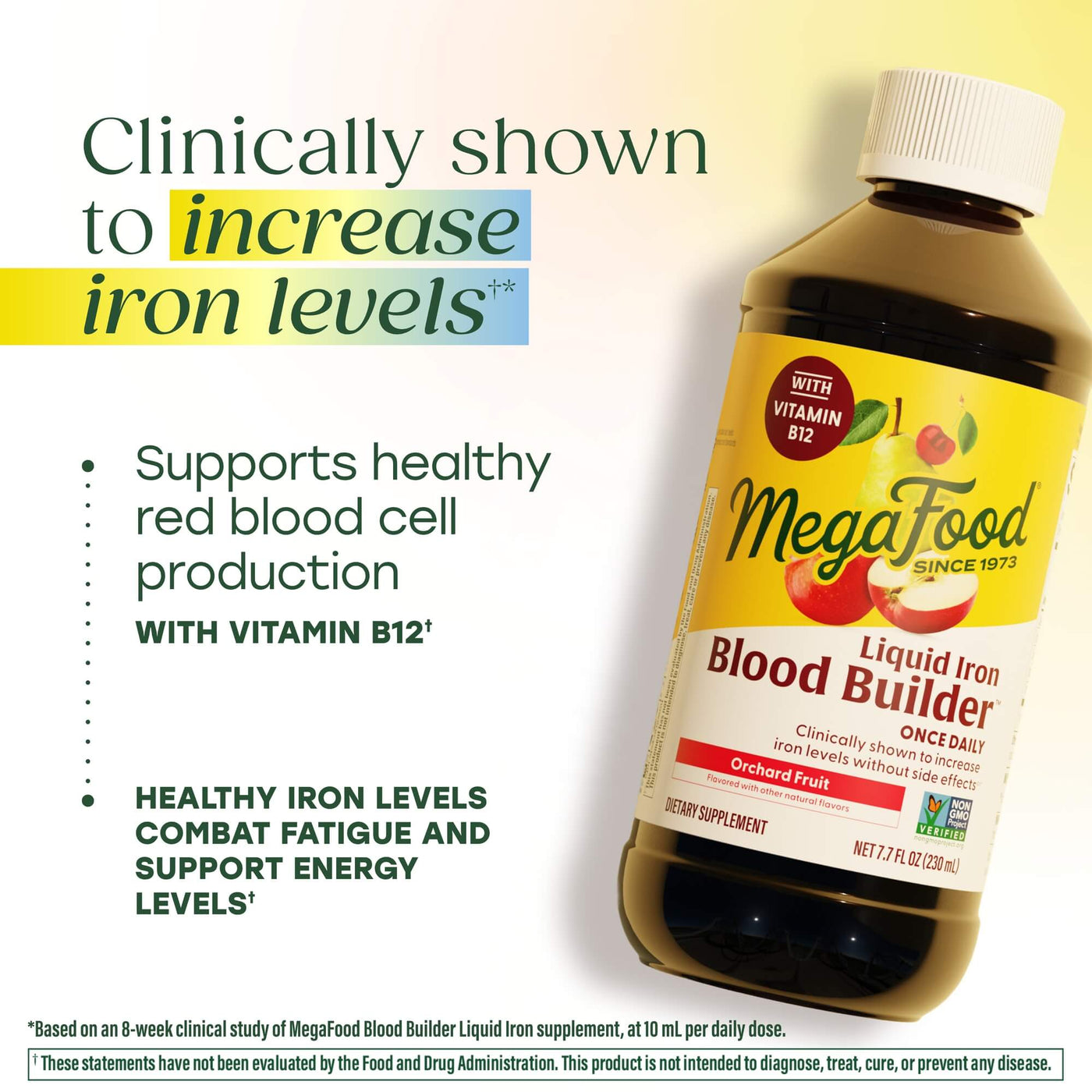 Liquid Iron Supplement | Blood Builder® Liquid Iron Once Daily | MegaFood