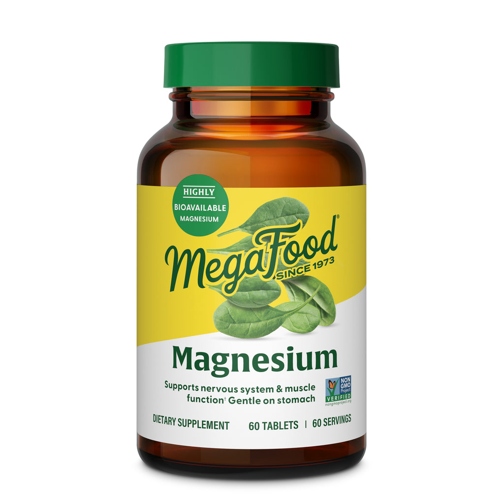 Magnesium Supplement | Magnesium Pills 50 mg | MegaFood