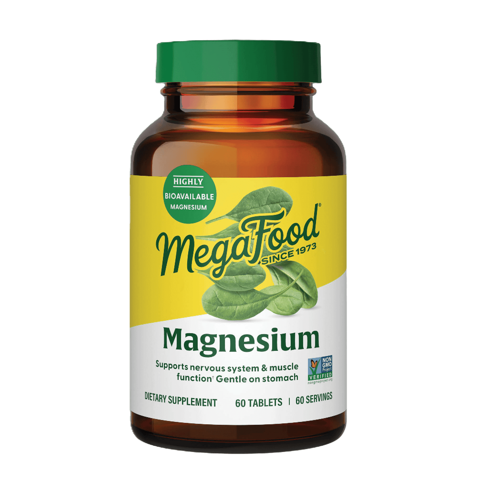 Magnesium Supplement | Magnesium Pills 50 mg | MegaFood