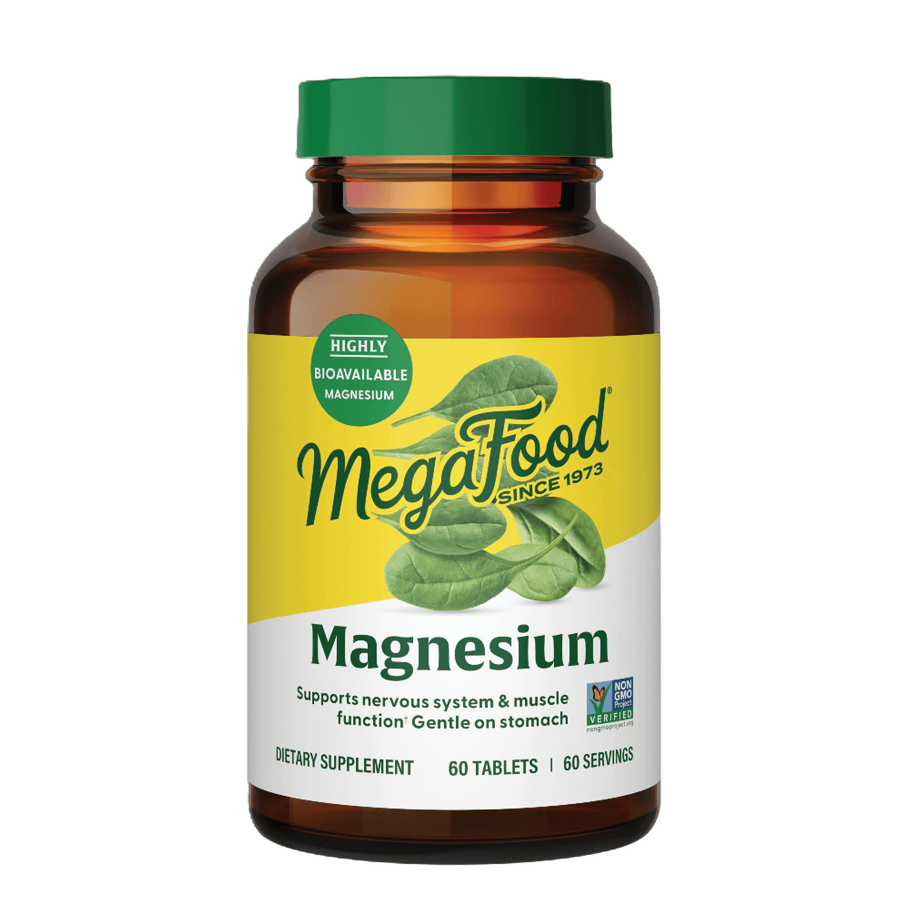 Magnesium Supplement | Magnesium Pills 50 mg | MegaFood