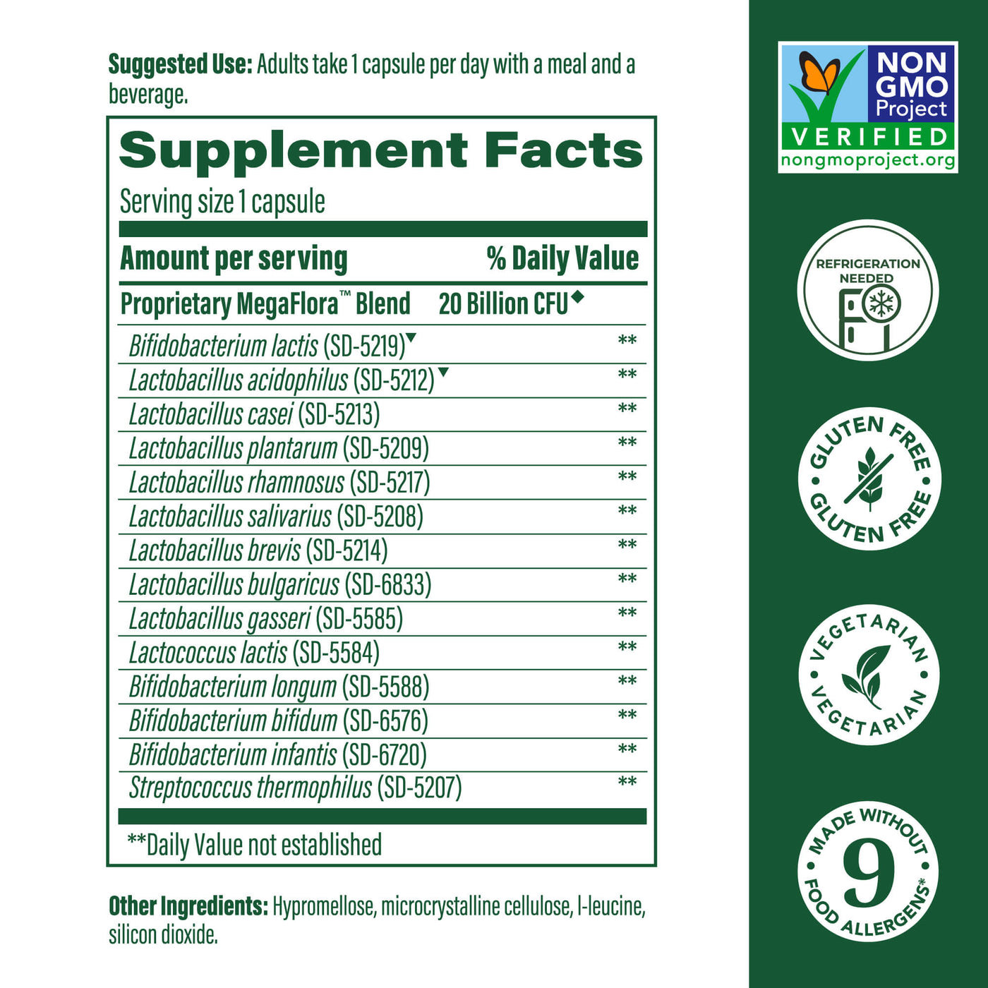 MegaFlora® Probiotic | Probiotics for Gut Health | MegaFood