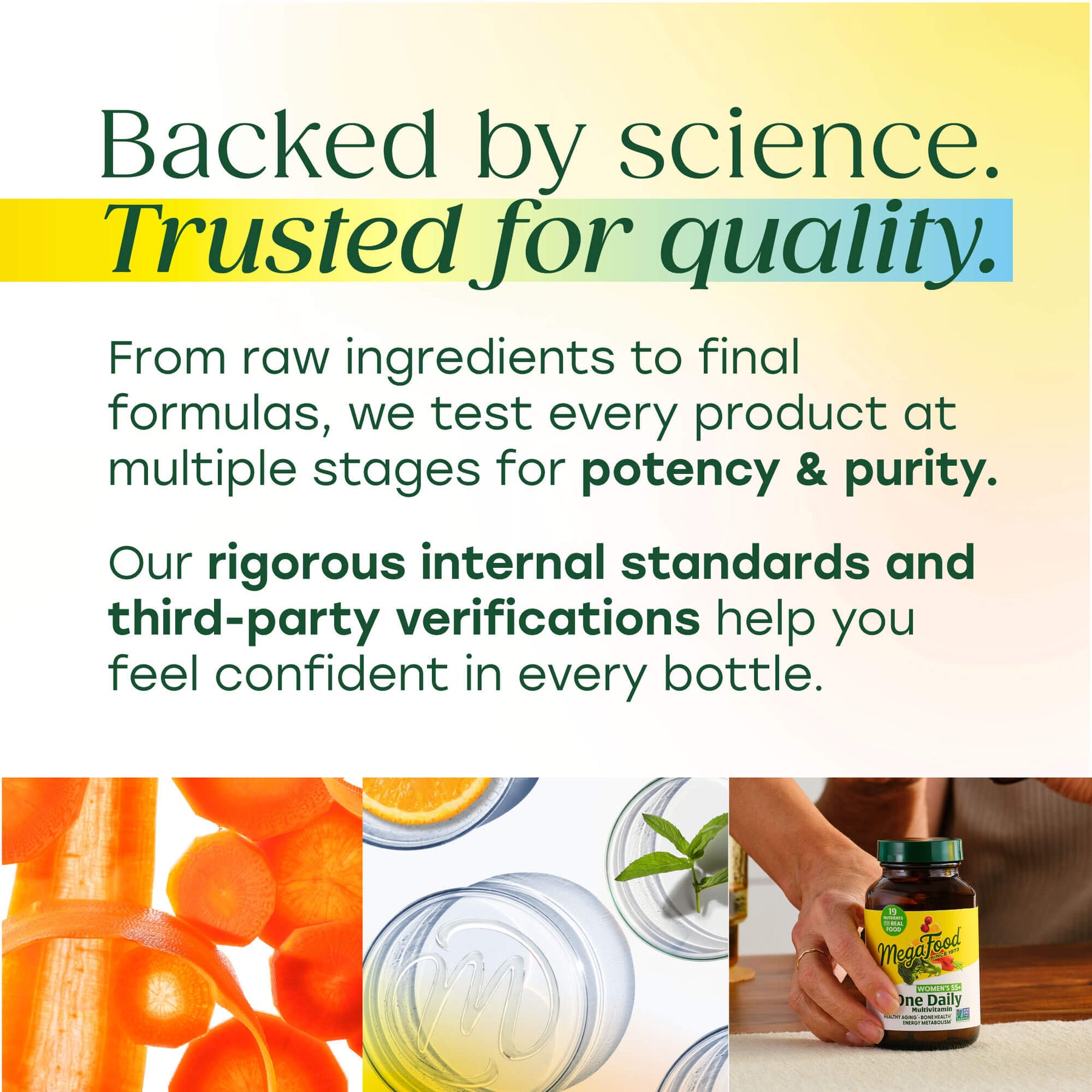 Blood Builder Mini Iron Vitamins | Small Vegan Iron Supplement | MegaFood