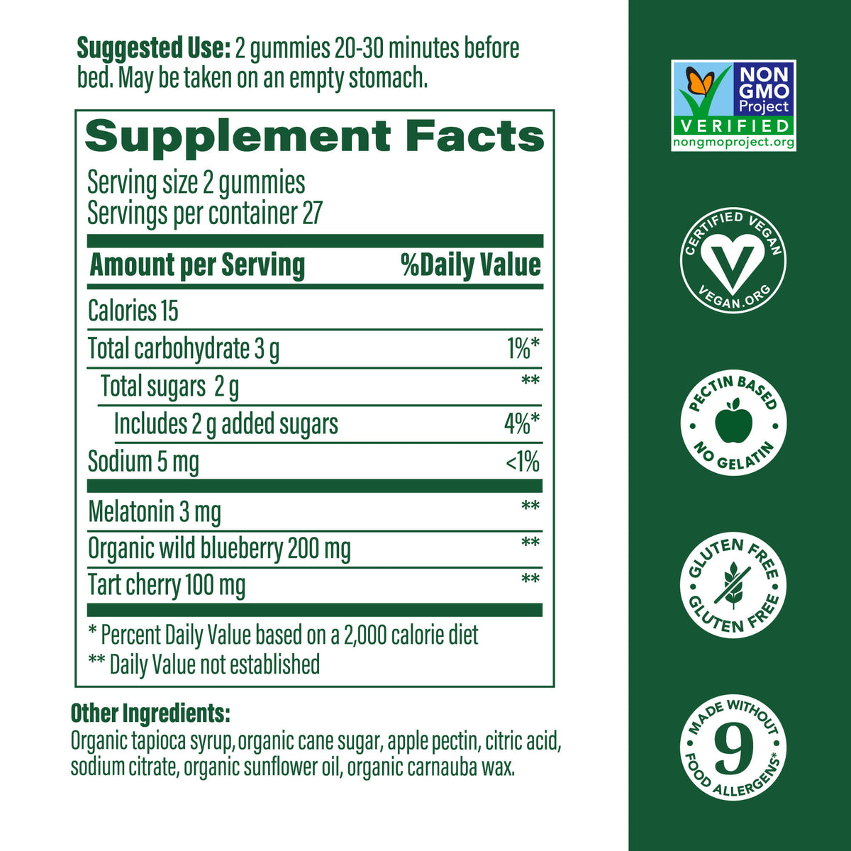 Melatonin Berry Good Sleep™* Gummy | Melatonin Chew Vitamins | MegaFood
