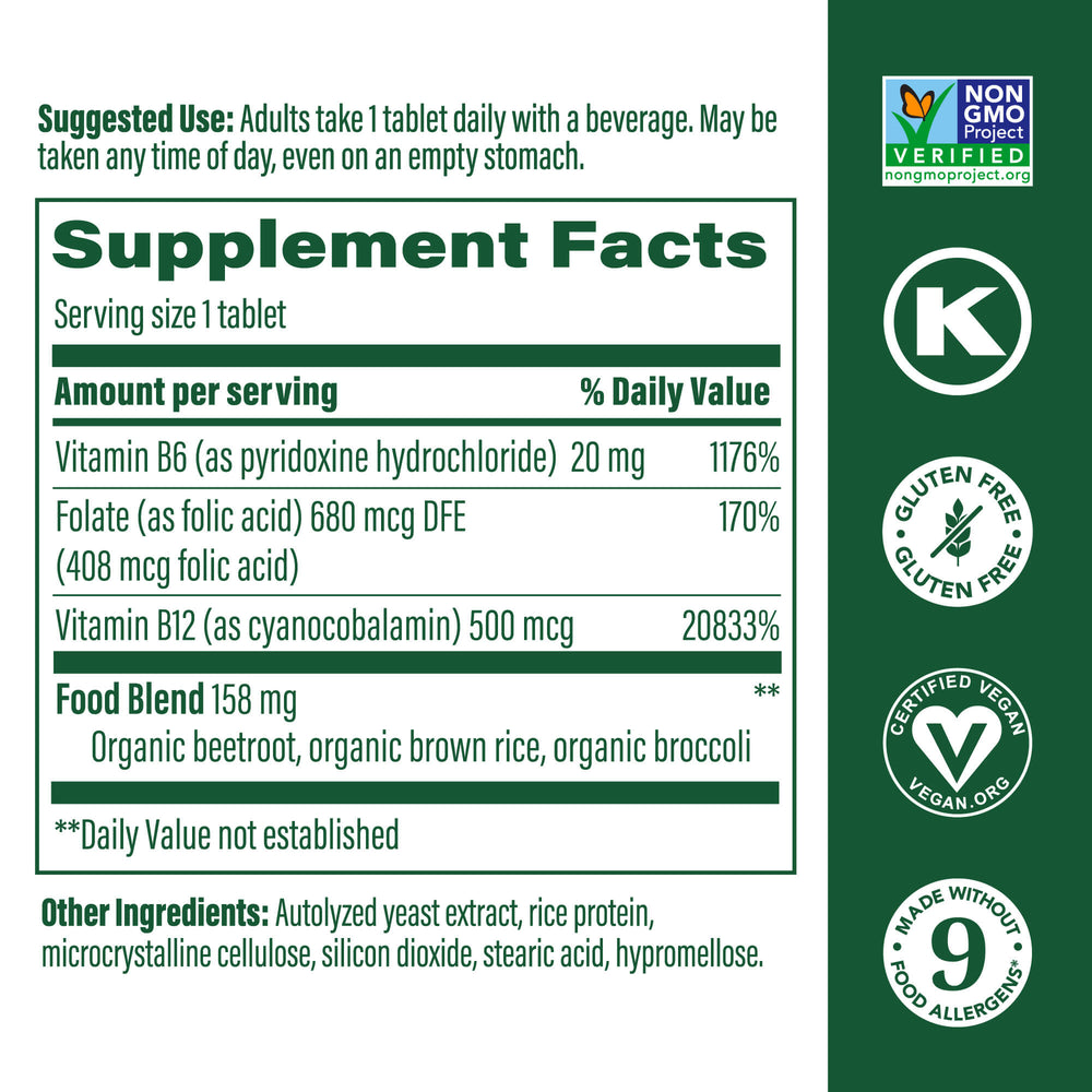 Vegan B12 Vitamin Supplement | MegaFood
