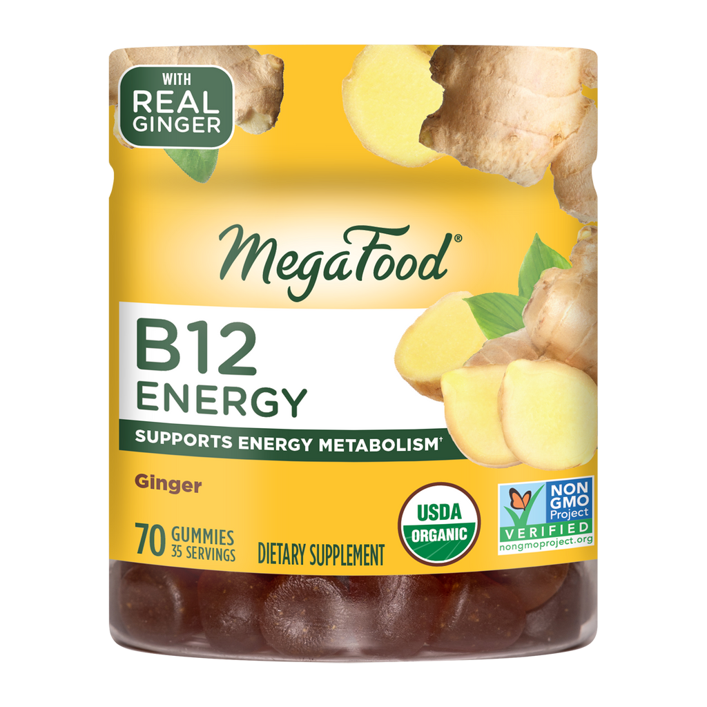 Gummy B12 for Energy - Ginger | MegaFood