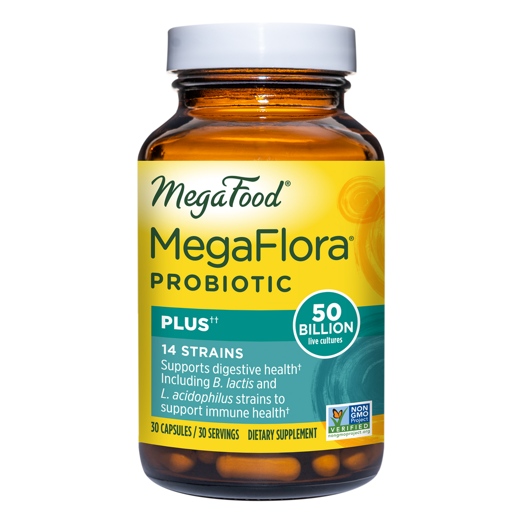 MegaFlora® Probiotic Plus - 14 Strains - 50 Billion live cultures