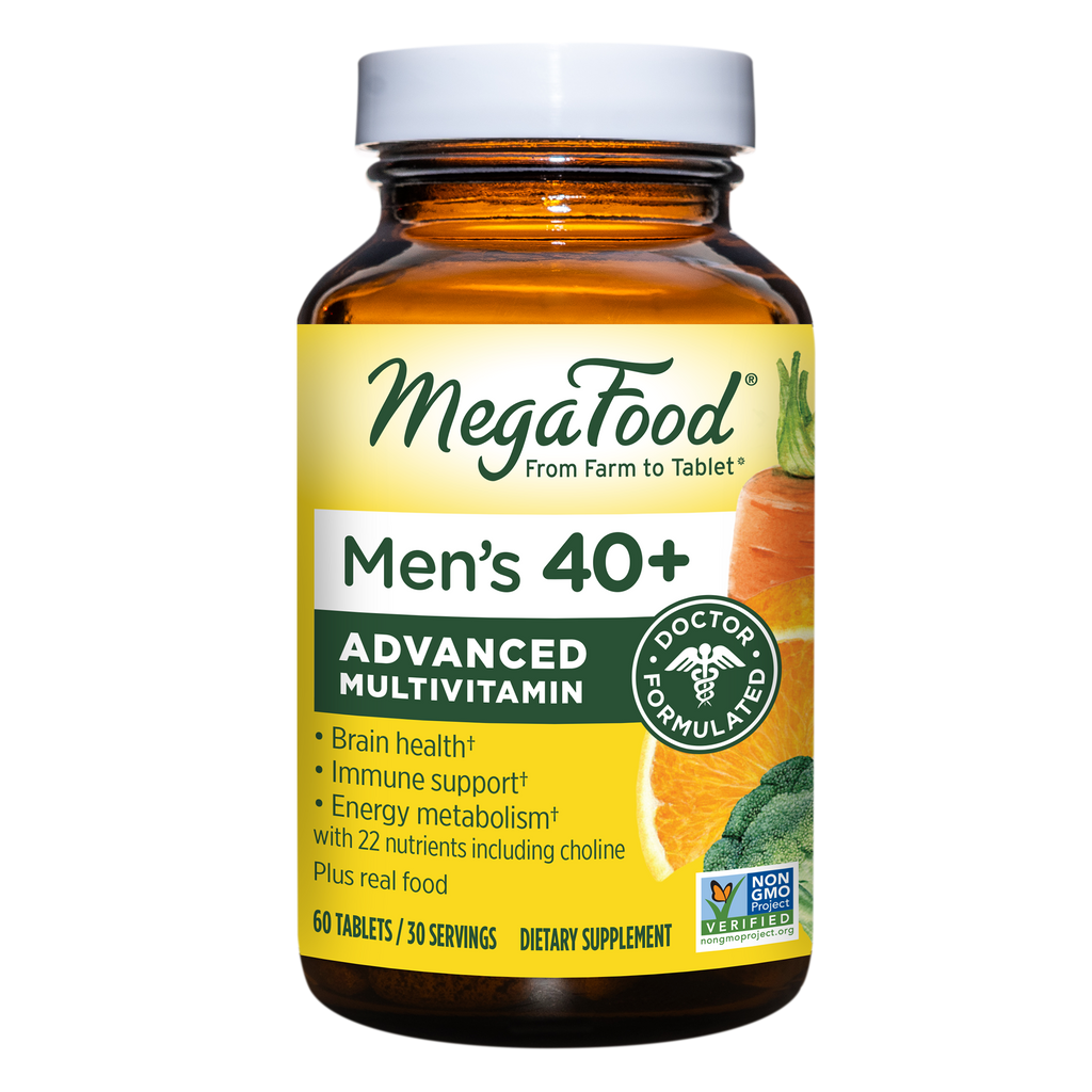 Men's 40+ Advanced Multivitamin | Multivitamin for Men | MegaFood